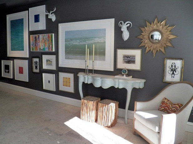 Big Makeover, Little Expense for a Design Studio's Foyer