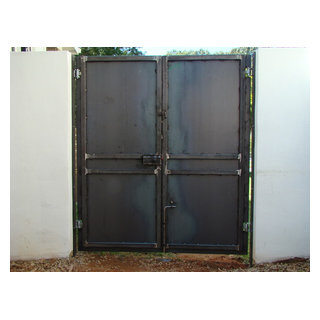 Industrial Metal Doors - Industrial - Entry - Charlotte - by J&P Metal ...