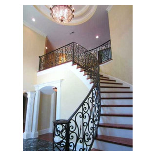 JEWEL Plan-grand curved stair - Staircase - Atlanta - by Boye ...