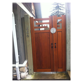 Kanji Gate design/ build - Asian - Entry - Vancouver - by Cirrus Homes ...
