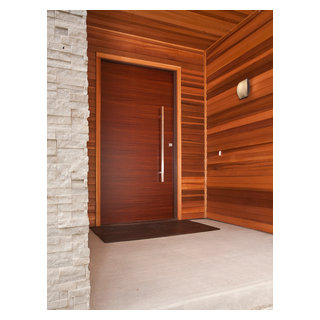 Lake Washington Home - Contemporary - Entry - Seattle - by Roger Turk ...