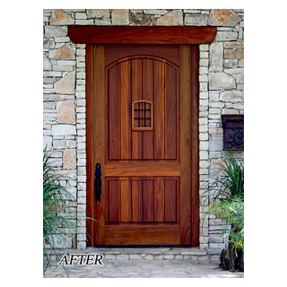 Large 48 x 96 Front Entry Door - Traditional - Entry - Austin - by Acme ...