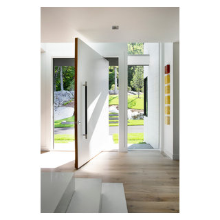 Ledgewood- Front Door - Modern - Entry - Boston - by LDa Architecture ...