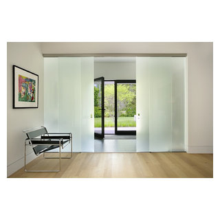 Lexington Modern Home - Modern - Entry - Boston - by ZeroEnergy Design ...