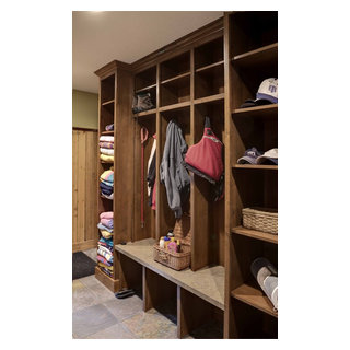 Lower Hay Lake 1 Mudroom - Rustic - Entry - Minneapolis - by Lands End ...