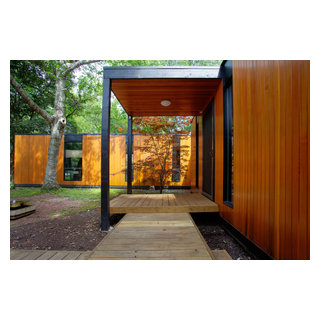 MCM Renovation Mt Pleasant - Midcentury - Entrance - Milwaukee - by ...