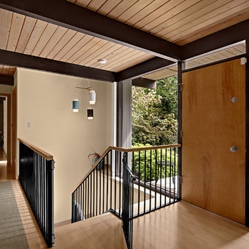 75 Mid-Century Modern Entry Hall Ideas You'll Love - February, 2022 | Houzz