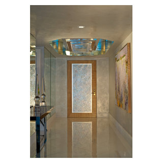 Mica & Metallic finishes lin Naples Florida - Contemporary - Entry ...