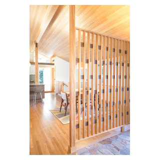 Mid-Century Raised Ranch Remodel - Midcentury - Entry - Seattle - by ...