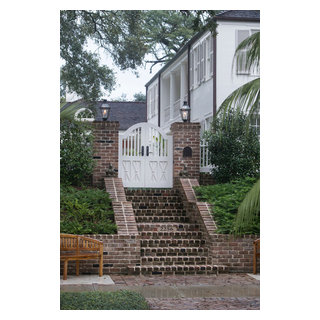 Midtown Mobile Classical Revival Restoration - Traditional - Entry ...