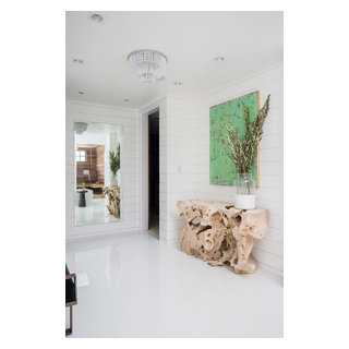 Modern Beach House - Beach Style - Entry - Orange County - by Patterson ...