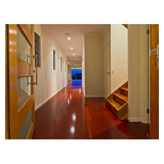 Modern Canal Design Home - Beach Style - Entry - Brisbane | Houzz