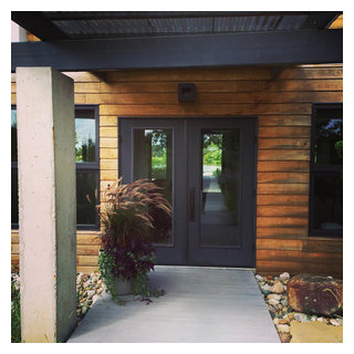 Modern Front Home Entrance - Modern - Entry - Other - by John Mast ...