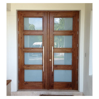 Modern Impact Doors - Modern - Entry - Miami - by Impact Precious Wood ...