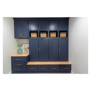 Morrison Ranch Custom Built-in Storage Lockers - Entry - Phoenix - by C ...