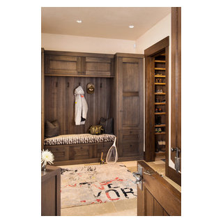 Mountain Star Custom Home - Рустика - Прихожая - Денвер - от эксперта ...