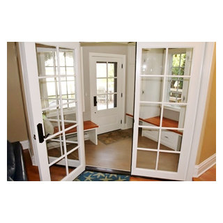 Mudroom View from Family Room - Traditional - Entrance - Chicago - by ...