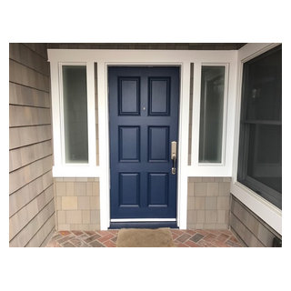 Navy blue front door - Traditional - Entry - San Francisco - by Aiden's ...