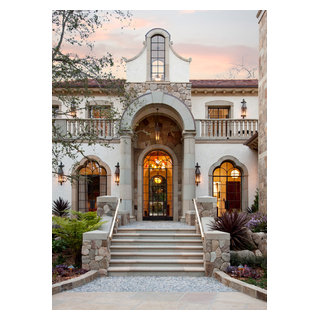 New Montecito house - Mediterranean - Entry - Santa Barbara - by Calvin ...