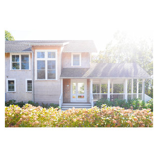 New Silver Marsh Residence - Beach Style - Entry - Boston - by Salt ...