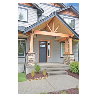 Open Beam Entry - Craftsman - Entry - Seattle - by Great Northwest ...