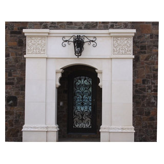 Our Work - Mediterranean - Entry - Dallas - by Dallas Limestone LLC ...