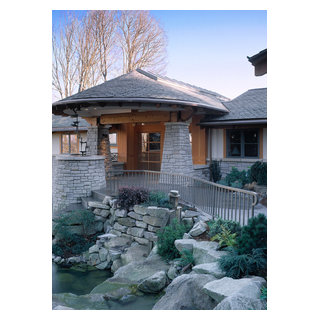 Pacific Rim Home - Contemporary - Entry - Seattle - by Greif Architects ...