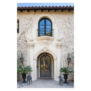 Pasadena Transitional Style Italian Revival Exterior Detail ...