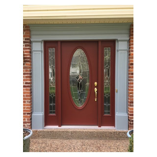 Past Front Door Projects - Traditional - Entry - St Louis - by Berry ...