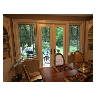 Pella Green French Door, Windows with Prairie Grid & Cloplay Garage ...