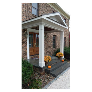 Portico - Driveway Renovation - Traditional - Entry - Philadelphia - by ...