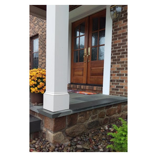 Portico - Driveway Renovation - Traditional - Entry - Philadelphia - by ...
