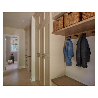 Powder Room, Kitchen & Mudroom Renovation - Transitional - Entry - New ...
