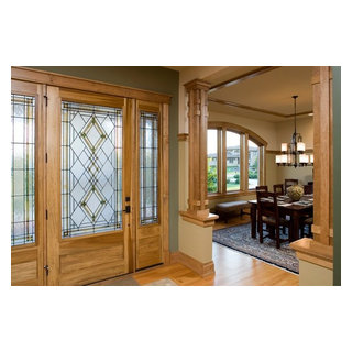 Prairie-Style Front Door - Arts & Crafts - Entrance - Chicago - by ...