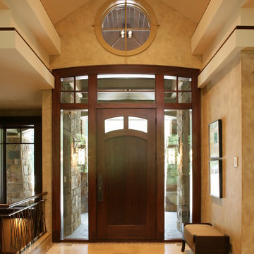 Prairie Style Front Door - Photos & Ideas | Houzz