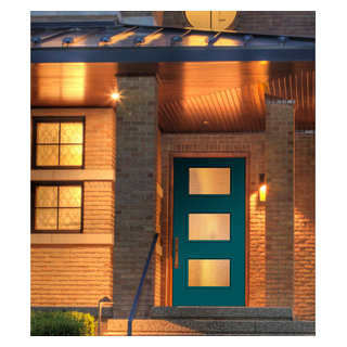 Pulse Ari door painted Galapagos - Midcentury - Entry - Other - by User ...