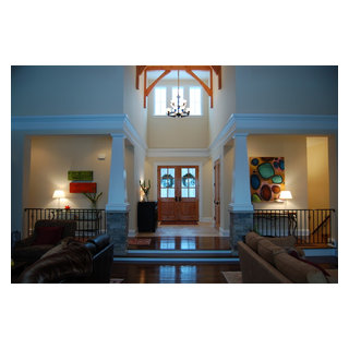 Residence on the Saint Joseph River - Traditional - Entry - Grand ...