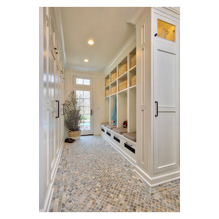 Ridgefield Home Renovation - Traditional - Entry - New York - by Rachel ...