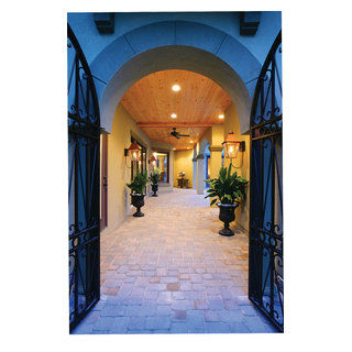 Sater Design Collection's 6786 "Ferretti" Home Plan - Mediterranean ...