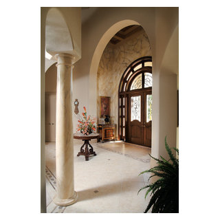 Sater Design Collection's 6943 "Pontedera" Home Plan - Mediterranean ...