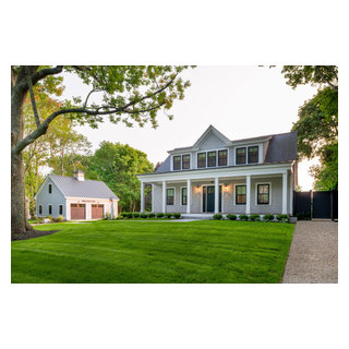 Sea Marsh Farm - Farmhouse - Entry - Boston - by Amy Martin Landscape ...