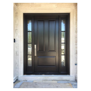 Single Front Entry Doors - Traditional - Entry - Toronto - by Amberwood ...