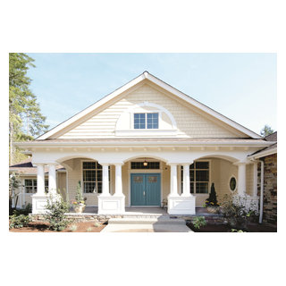 Smooth-Star doors with Maple Park glass. - Traditional - Entry - Other ...