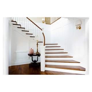 Sophisticated Hamptons Style Home - Staircase - San Francisco - by ...