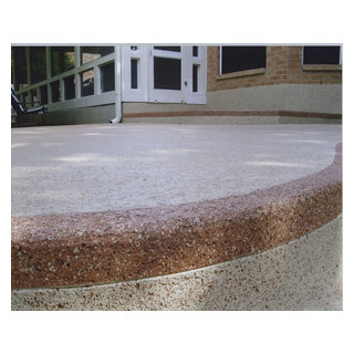 Sturdy. Beautiful Steps With Sundek Classic Texture Installation ...