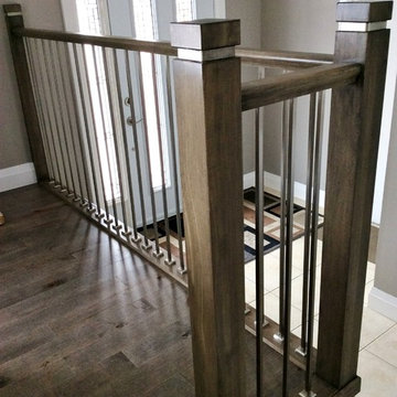 Simple Newel Post - Photos & Ideas | Houzz