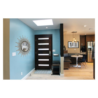 The Transitional Mid-Century Home - Transitional - Entry - Los Angeles ...