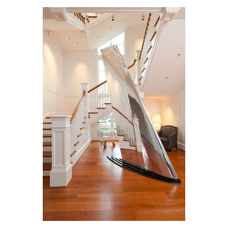 Three-story open staircase - Traditional - Entry - Baltimore - by ...