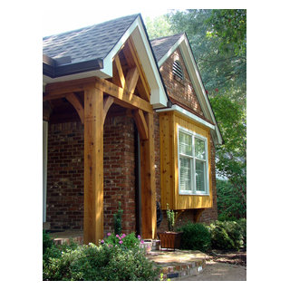 Timber Examples - Rustic - Entry - Other - by Heritage Builders | Houzz