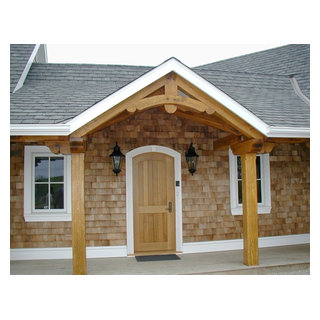 Timber Frame Entry ways - Entry - Other - by TimberhArt Woodworks ...